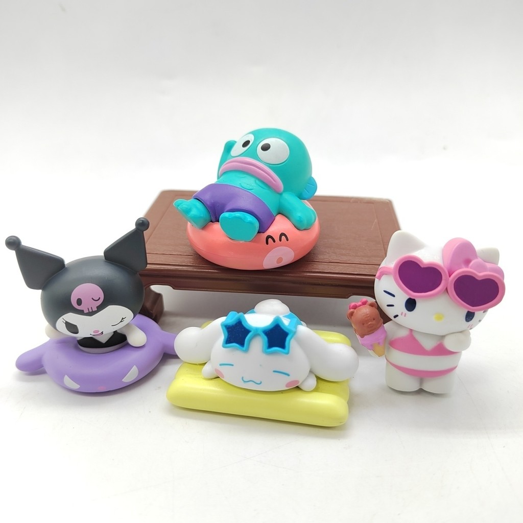 New Style- [] BANDAI Sanrio Summer Swimsuit Character Modeling Gashapon ...