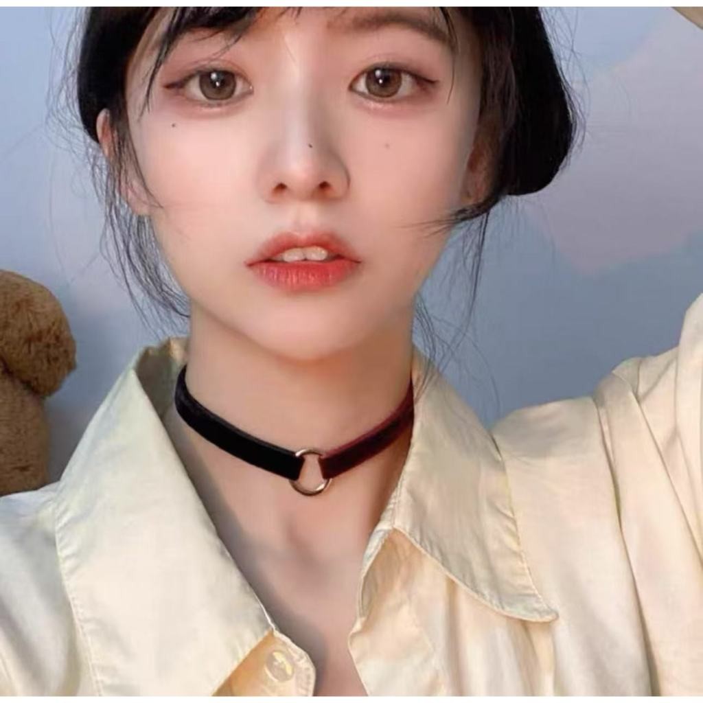 Simple choker girl collar neckband temperament necklace | Shopee Philippines