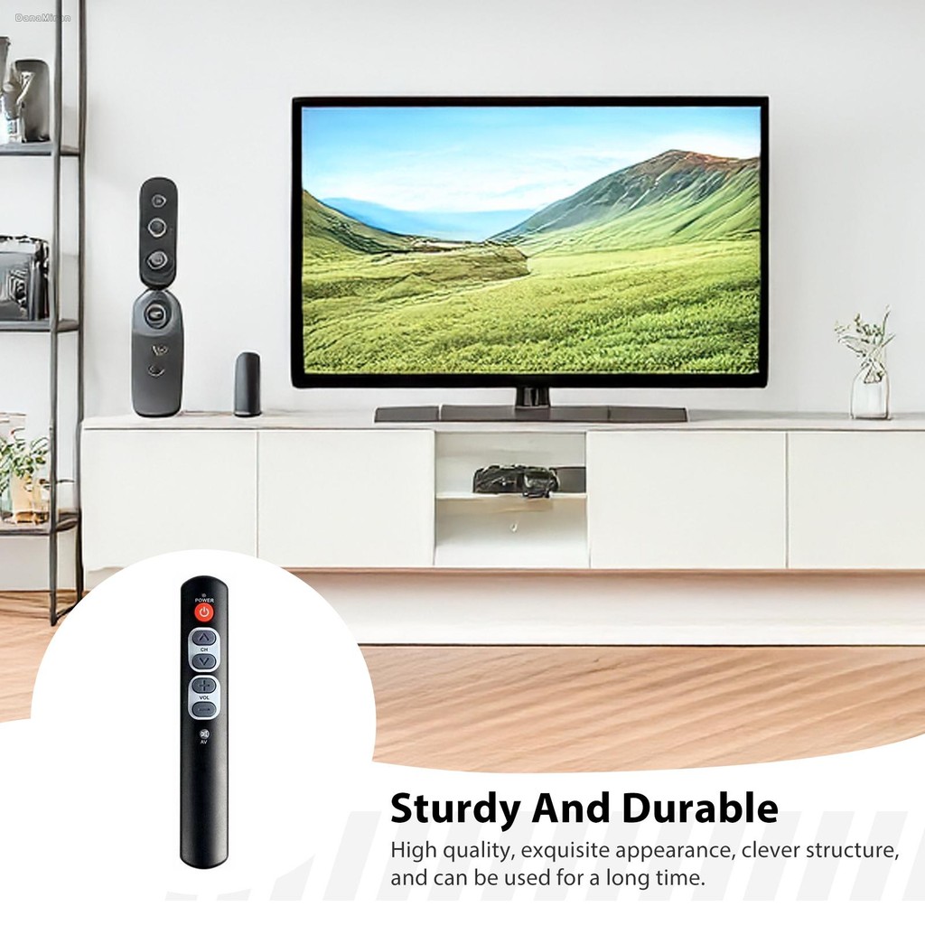 Universal Big Button TV Remote with 6 Keys Big Buttons Smart Controller ...
