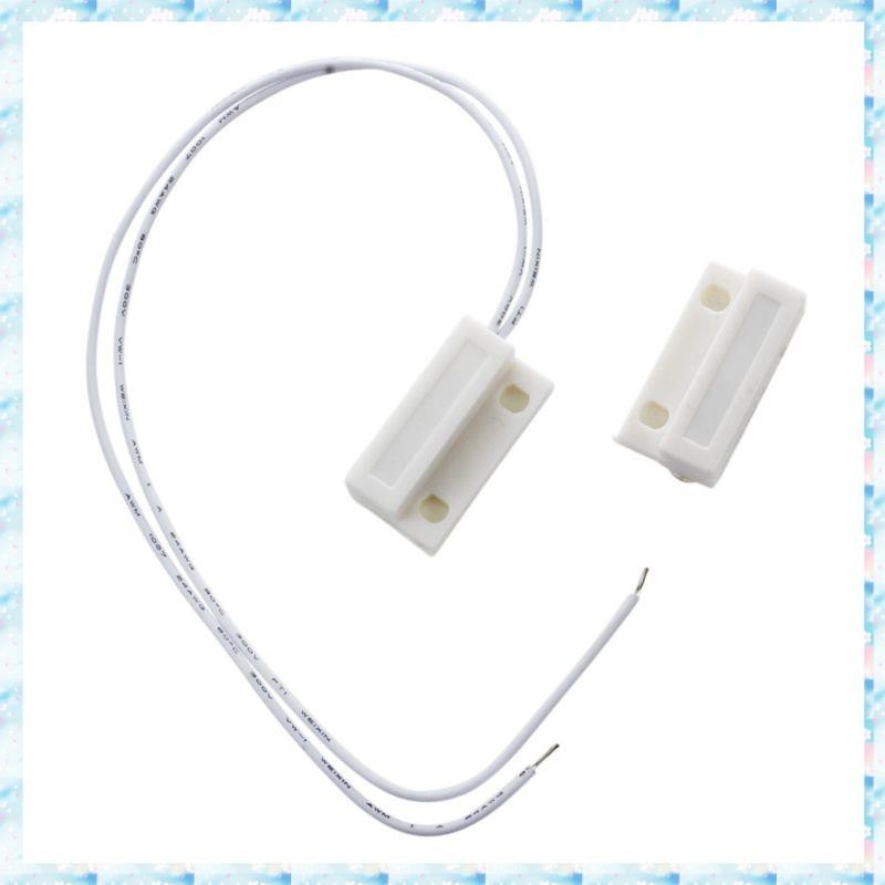 White Door Window Contacts Magnetic Switch Sensor | Shopee Philippines