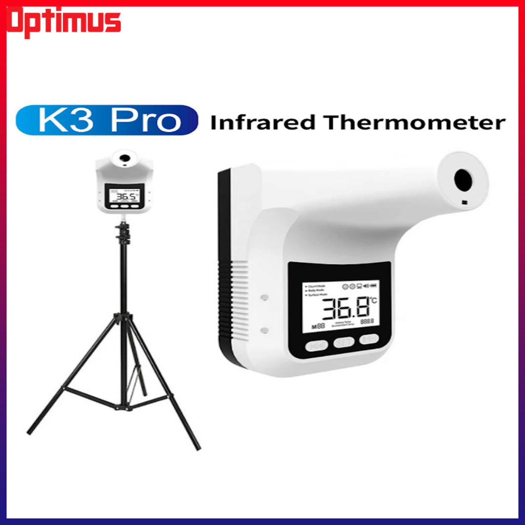 Optimus Depot K3 Pro Automatic Sensor With Voice Alarm Thermometer ...