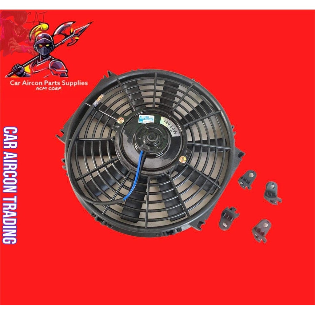 Auxiliary Fan 12volts aux fan push or pull High Speed Universal ...