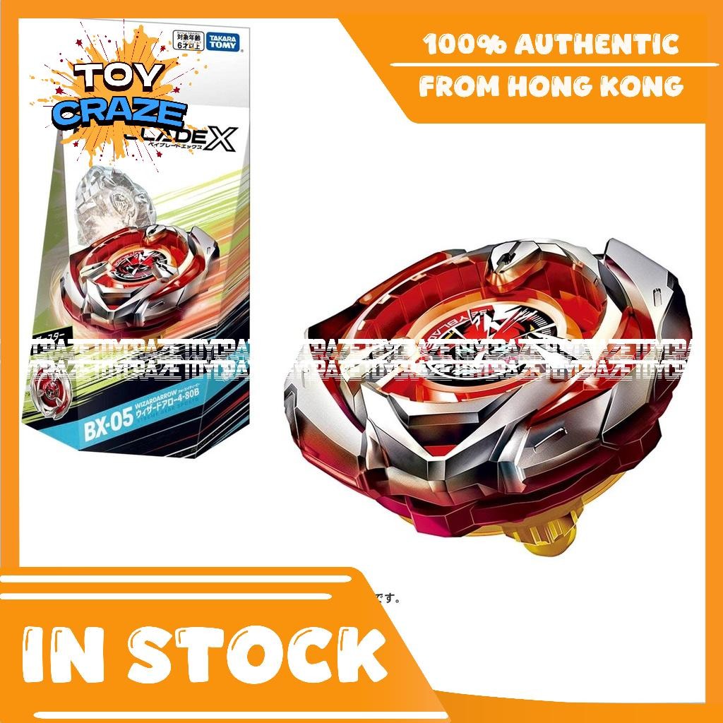 [Authentic] Takara Tomy Beyblade X Booster BX-05 Wizard Arrow 4-80B (Redeco) | Shopee Philippines