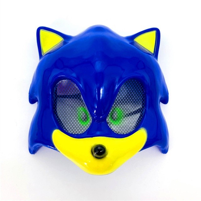 Anime Super Sonic Figure Model Mask Sonic The Hedgehog Shadow Masks ...