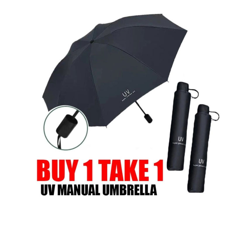 Buy 1 Take 1 Umbrella Foldable SUN UV protection Stainless Steel ...