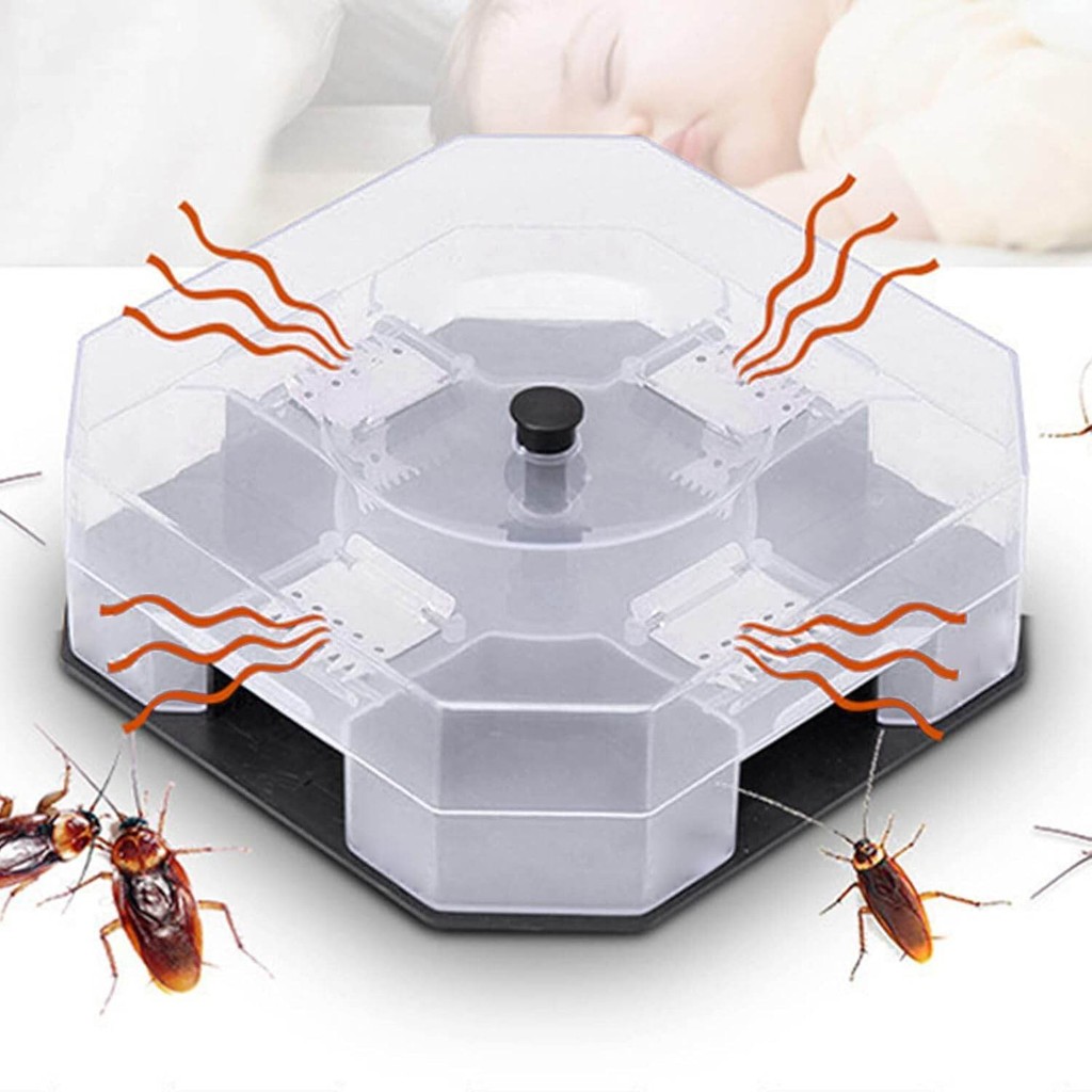 GG+Cockroach Trap Bug Catching Tool Cockroach Box Home Indoor Kitchen ...