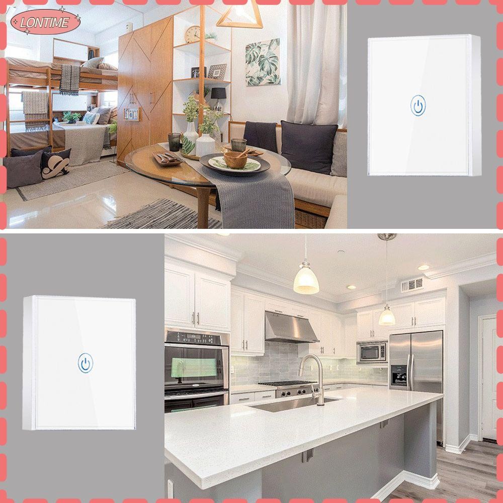 LONTIME STORE Sensor Switches Dust-proof Single Live Wire Control 1/2/3 ...