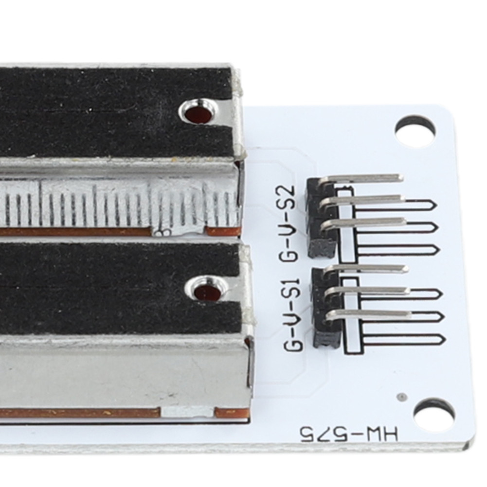 Double Row Linear Sliding Resistance Analog Sensor Module 10k For
