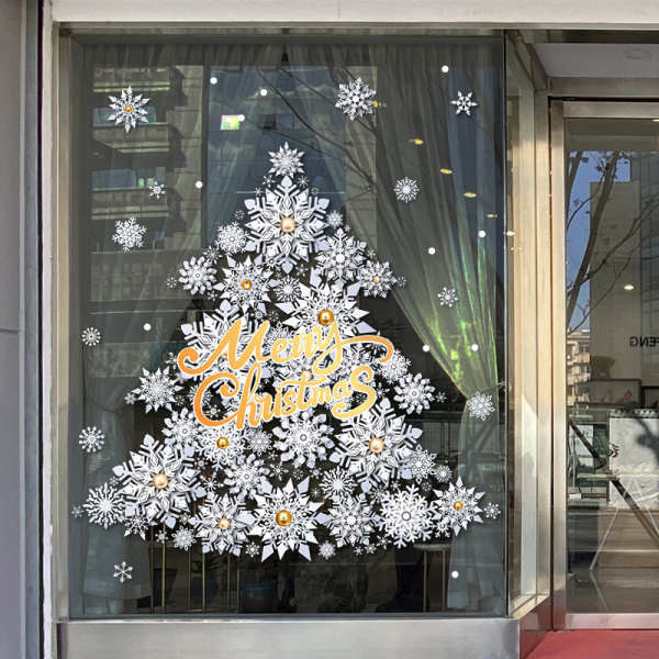 christmas tree mini christmas tree Christmas decoration stickers ...