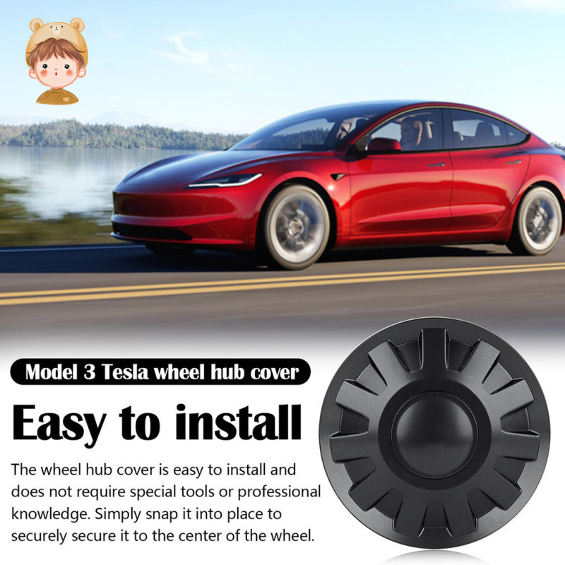 Hub Caps Center Caps for Tesla 2024 Model 3 Highland Wheel - Set of 4 ...