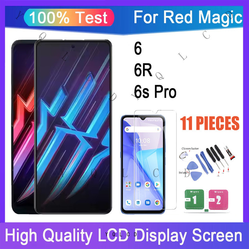 Original AMOLED Red Magic 6 6R 6s Pro LCD Display Touch Screen ...