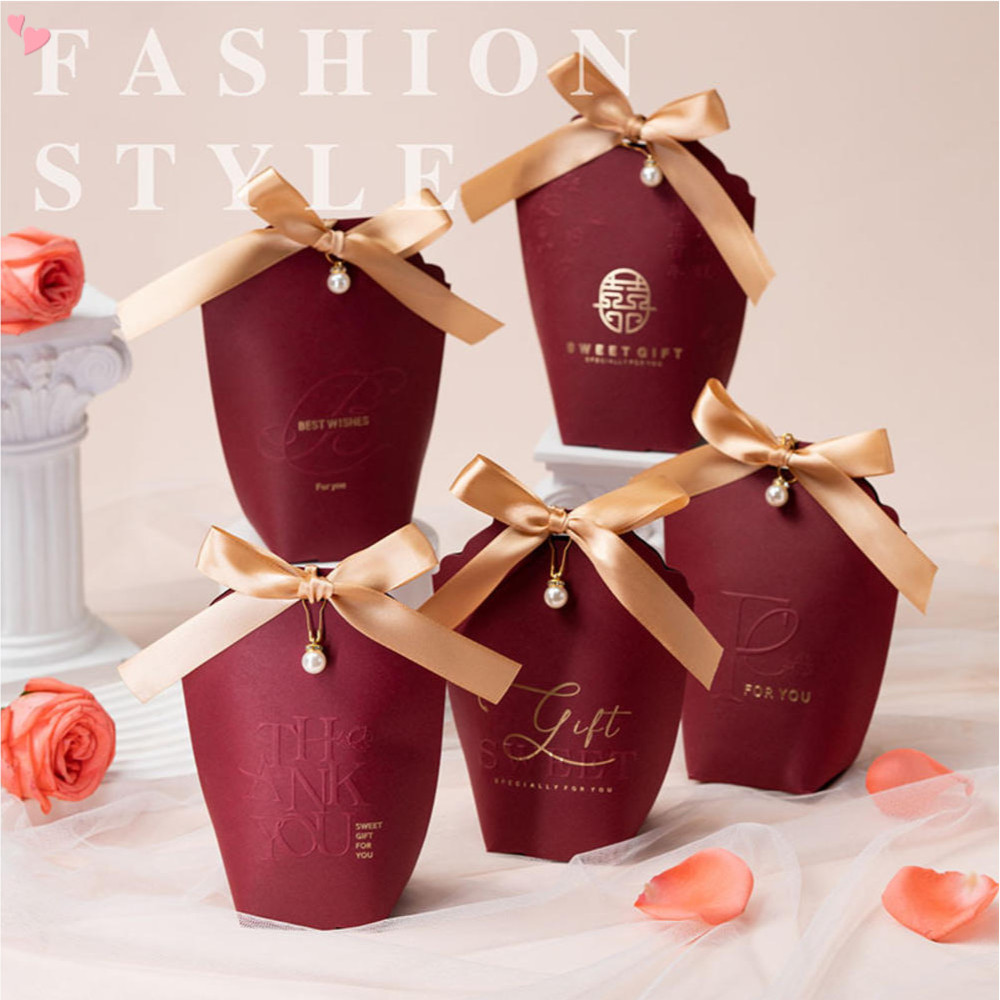 Elegant European-style Wedding Party Favor Candy Box Chocolate ...