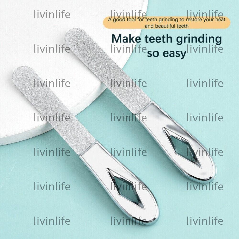 LIVINLIFE Wisdom Tooth Sandpaper Stick, Frosted Surface Buffer Grinding ...