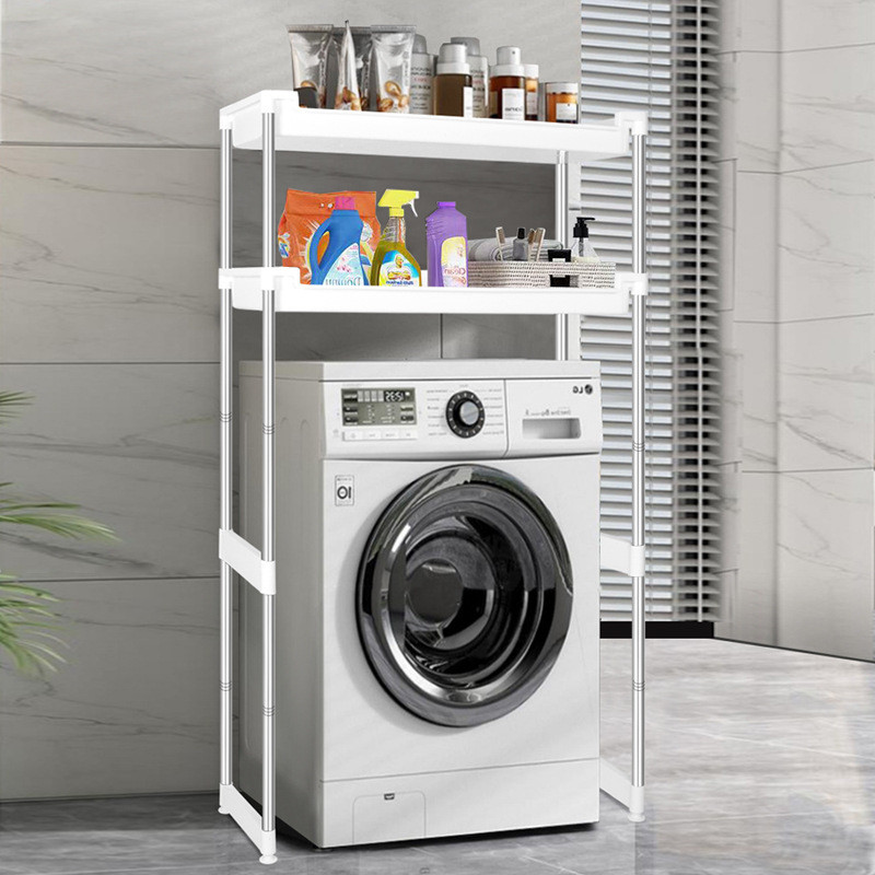 Balcony Washing Machine Storage Rack Toilet Floor Toilet Toilet Locker ...