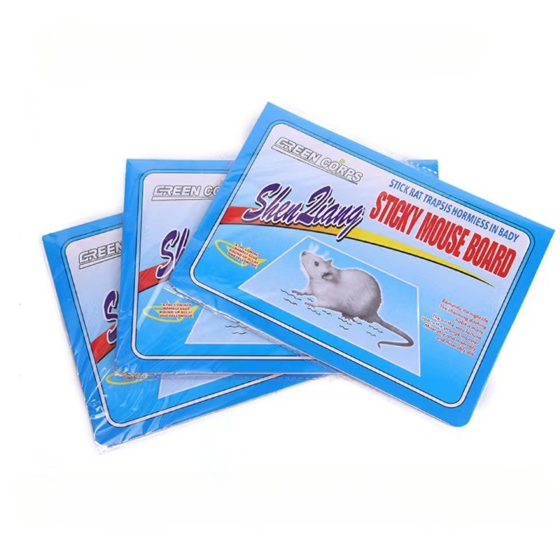 50PCS Sticky Mouse Glue Board Mouse Sticker Glue Trap Book Mouse Trap ...