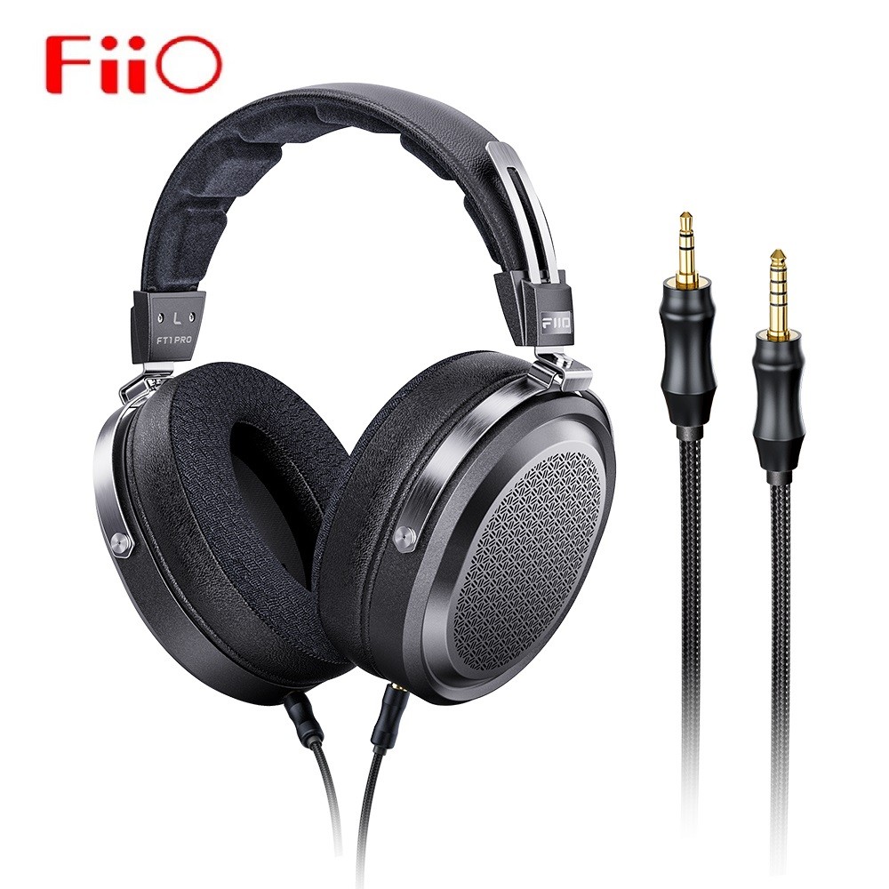 FiiO FT1 Pro Open-Back Planar Magnetic Wired HiFi Headphones for Home Studio Recording High ...