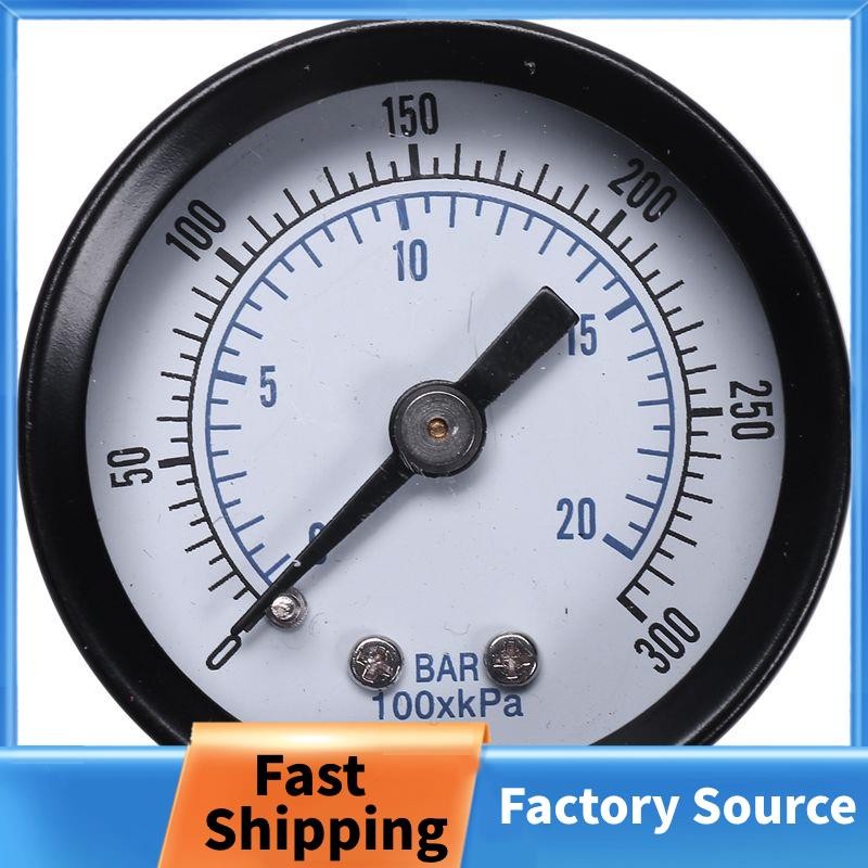 -40 1/8 Inch Mini Pressure Gauge For Fuel Air Oil Liquid Water 0-20Bar ...
