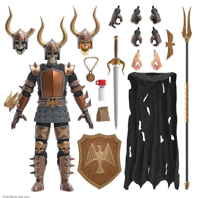 Super7 THE WORST Ultimate Edition Black Hawk Skeleton Knight Movable ...