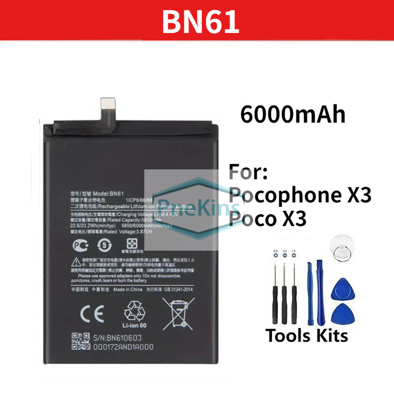 Xiaomi Poco X3 Battery BN61 Battery | Shopee Philippines