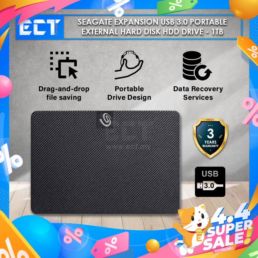 Seagate Expansion 1TB STKM1000400 2TB STKM2000400 USB 3.0 Portable ...