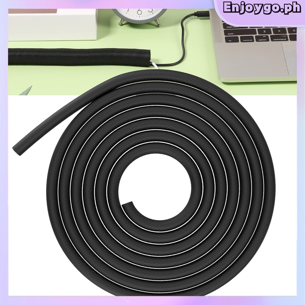 6 Meters Braided Cord Protector Management Flexible Cable Sheath for ...