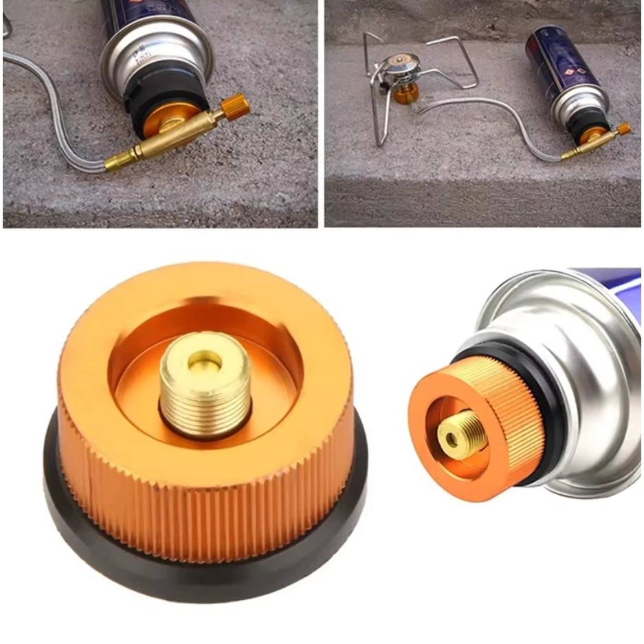Butane Fuel Canister Adapter Camping Gas Stove Adapter Butane Gas ...