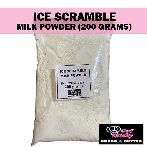 SCRAMBLE MILK POWDER TOPPINGS 25g 50g 100g CHEF'S CHOICE | Shopee ...