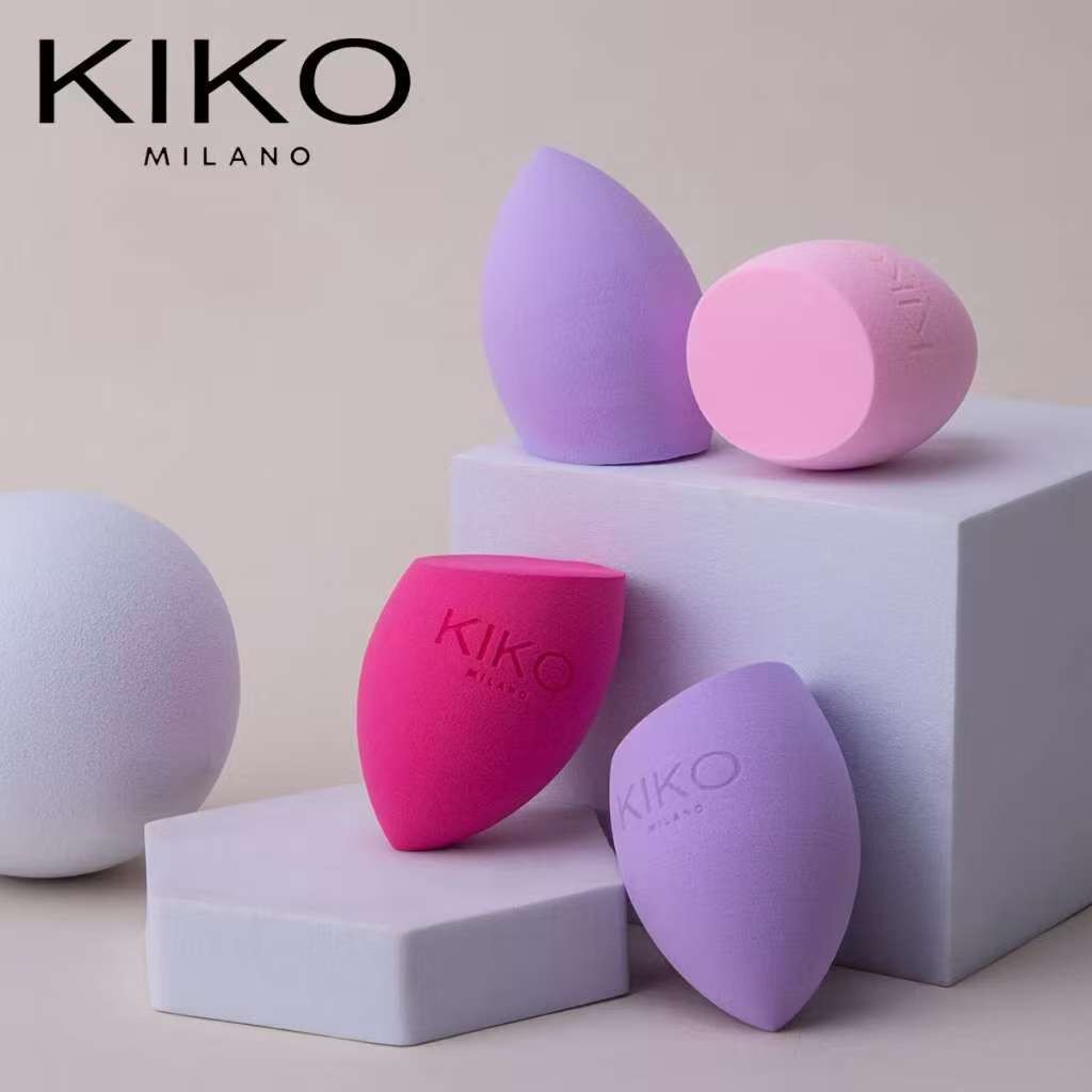 Kiko milano Puff Beauty Egg Wet Dry Dual Use No Sticking Powder ...