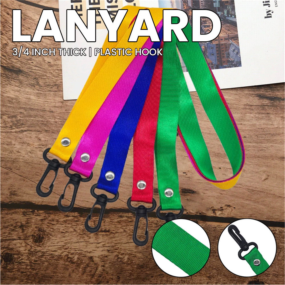 JE Shiny Plain Solid Color Lanyard | Shopee Philippines