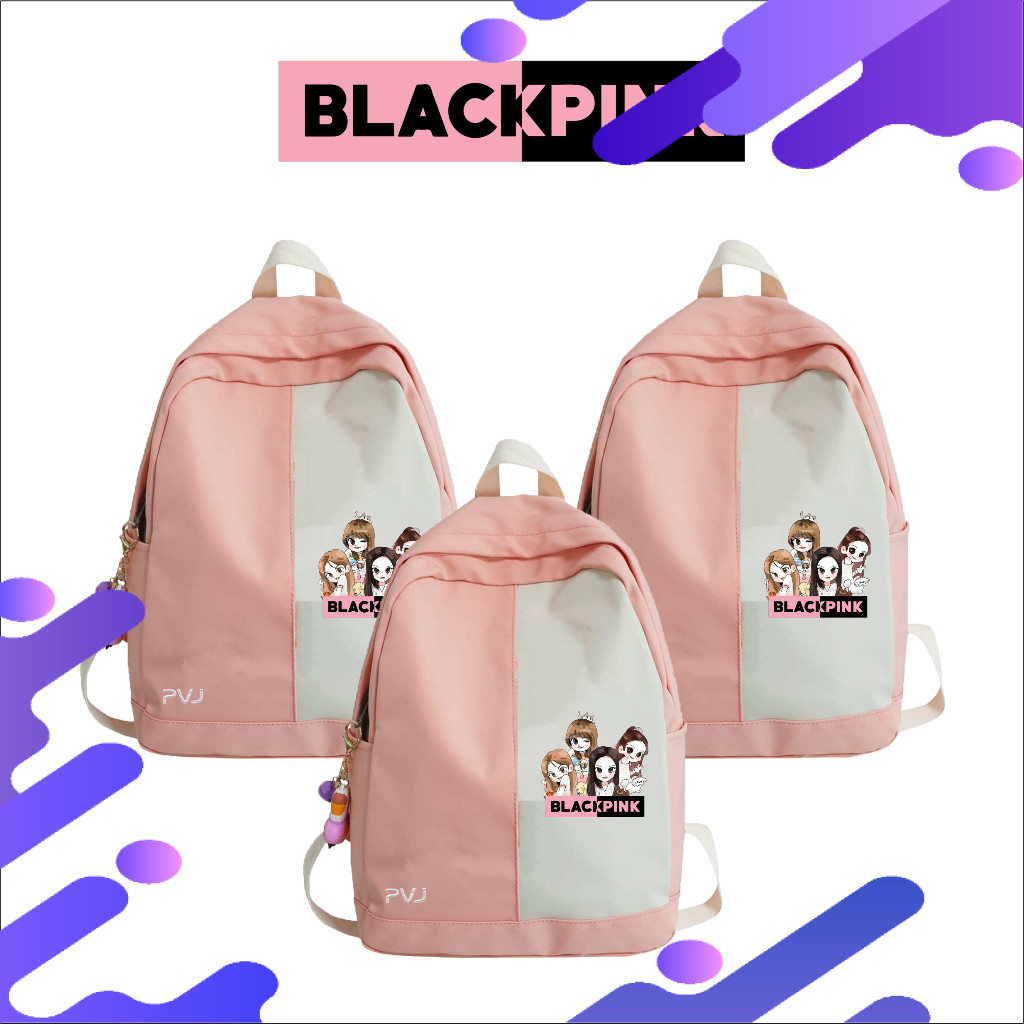 RS Blackpink Kpop Character Bags Girls Backpacks for Elementary School ...