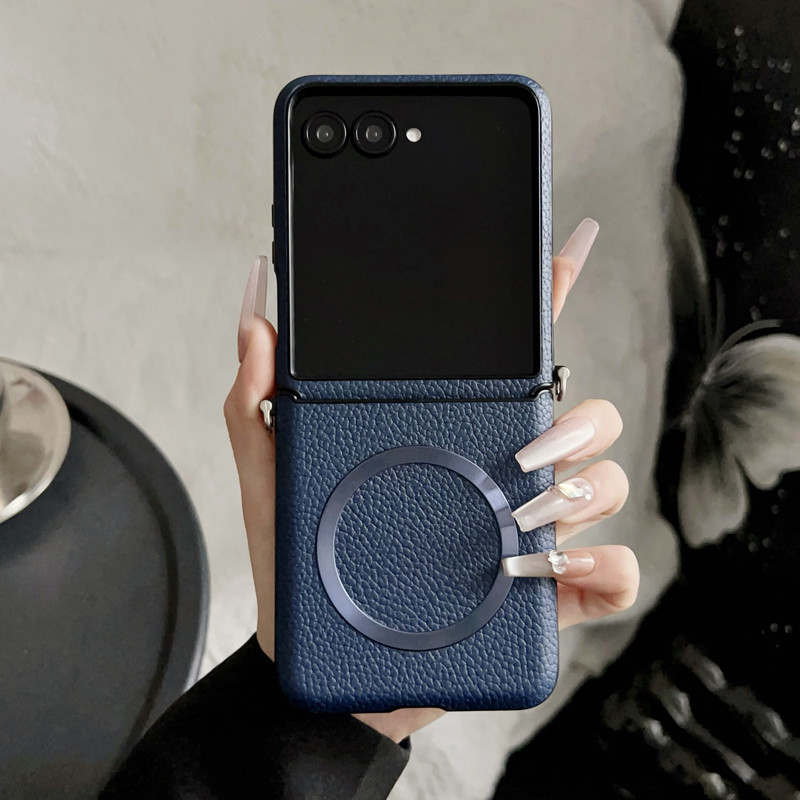 For Motorola Moto Razr 50 , Razr 50 Ultra Casing ELVEV Firm PU Leather ...