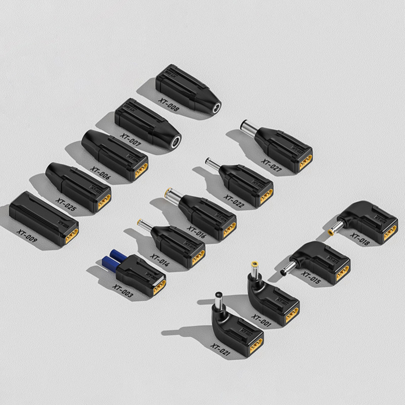 XT60 Male Female To EC5 Female Plug Type-C DC Male Female No Wire Connector Plug 55*25 Adapter ...