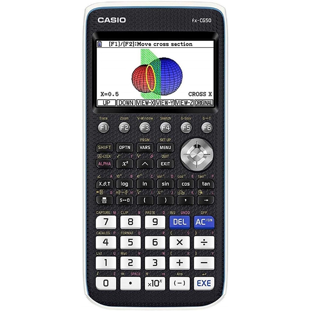 Casio Calculator Casio Calculator 10 Digit Graphing Function FX-CG50 ...