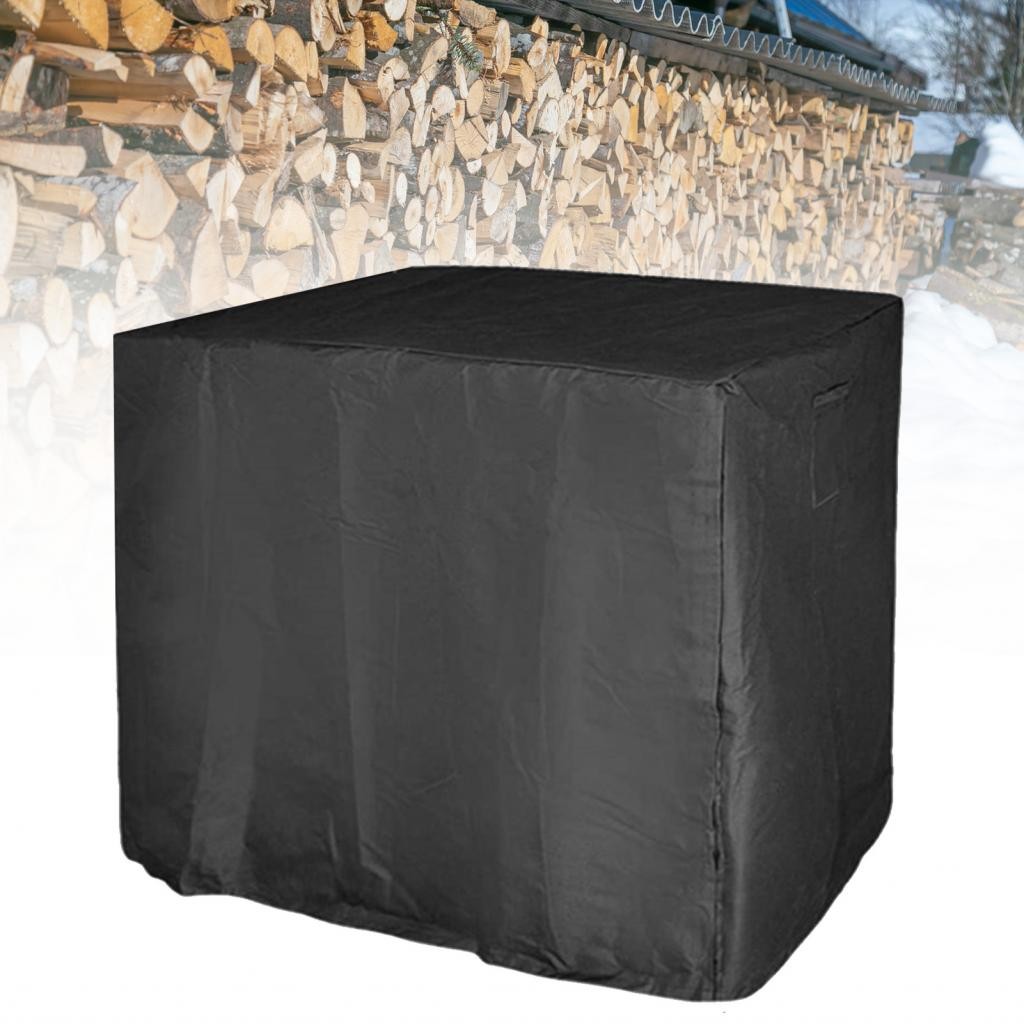 Zhenl Pssopp Firewood Rack Cover Oxford Log Fire Stand Racks Outdoor ...