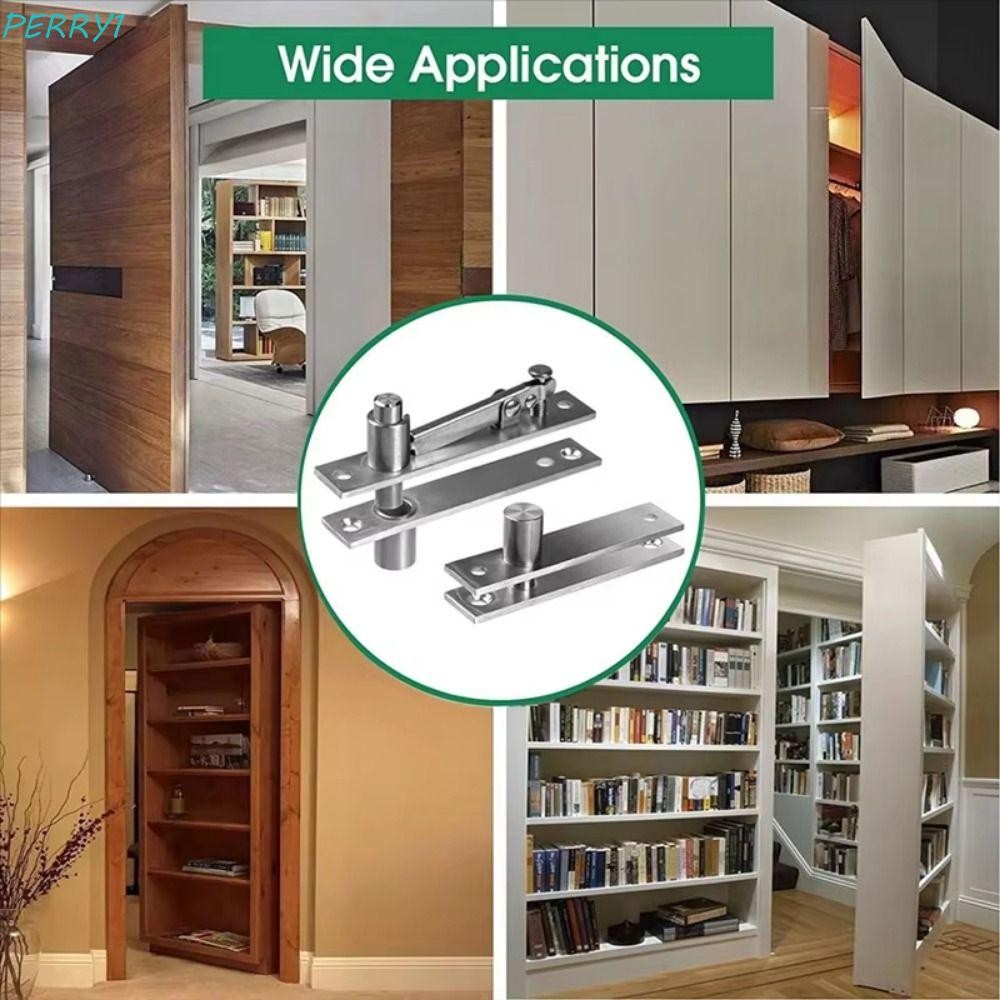 PERRY Door Pivot Hinge System, Heavy Duty Stainless Steel Invisible ...