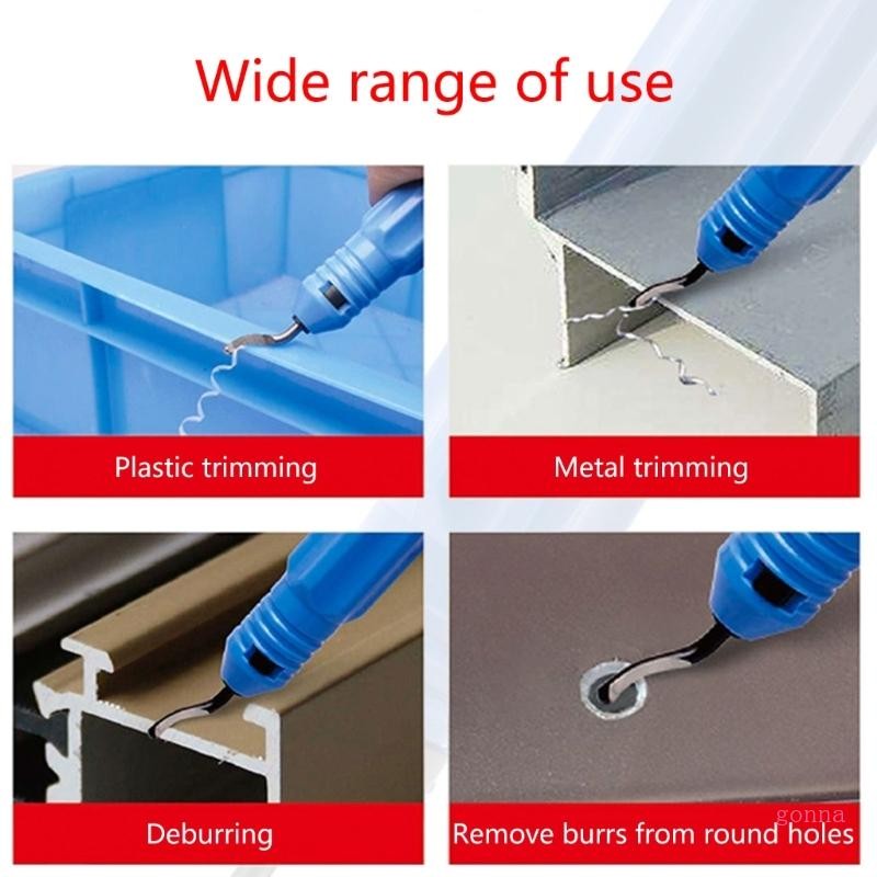 gonna Hand Deburring Tool Kit Trimming Scraper Burr Remove Replacement ...