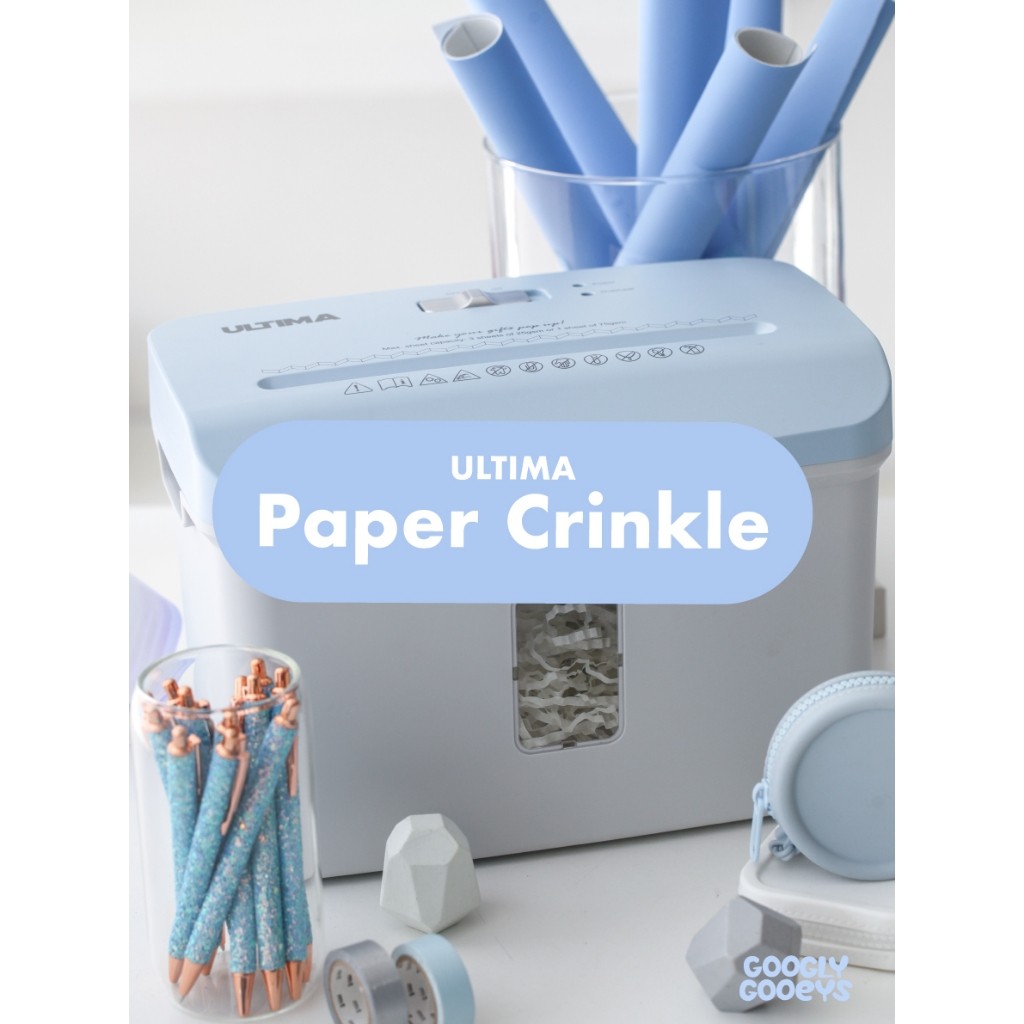 ULTIMA Paper Crinkle | Paper Shredder Machine | Shopee Philippines