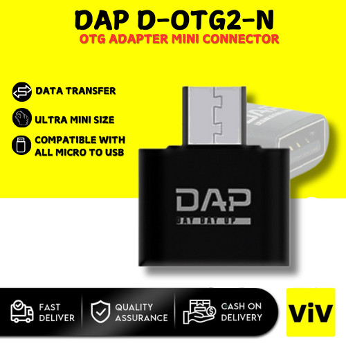 OTG On The Go Adapter Micro USB Mini Connector Android Non Cable DAP ...