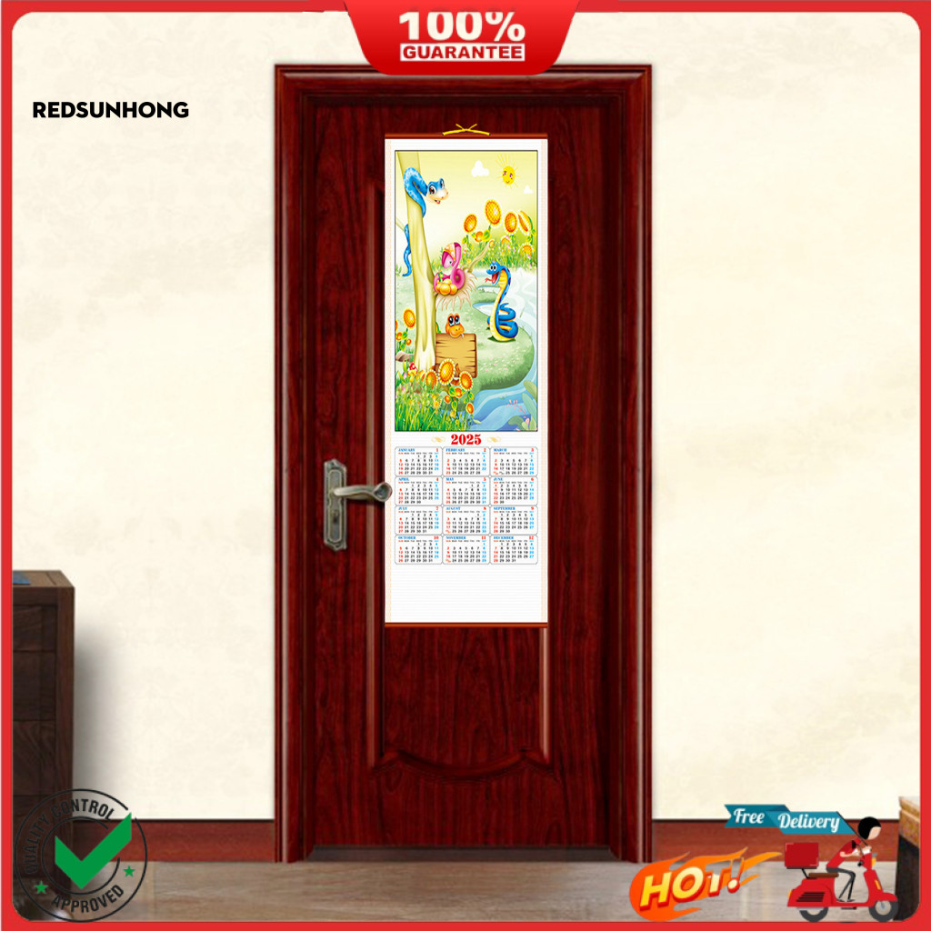 RE.Z Good Luck and Prosperity Calendar Year of the Snake Calendar 2025 ...