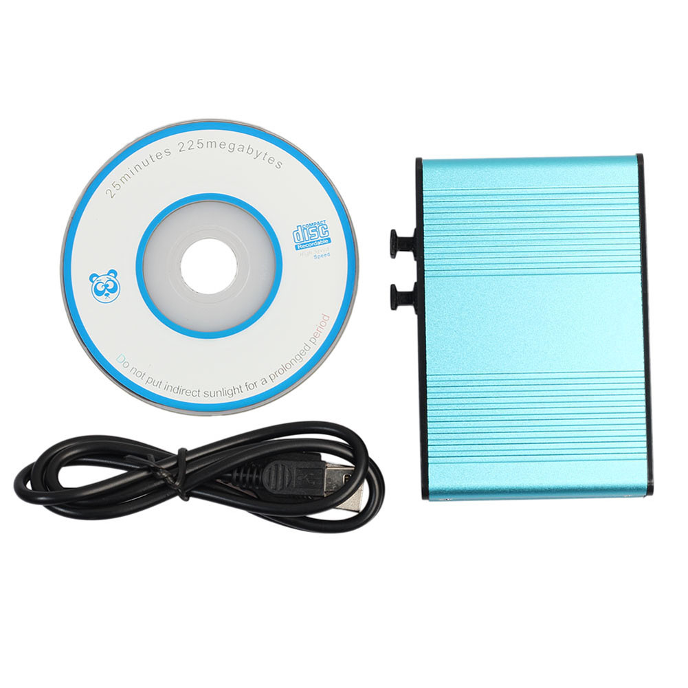 USB 6 Channel 5.1 External Optical Audio Sound Card for Notebook PC ...