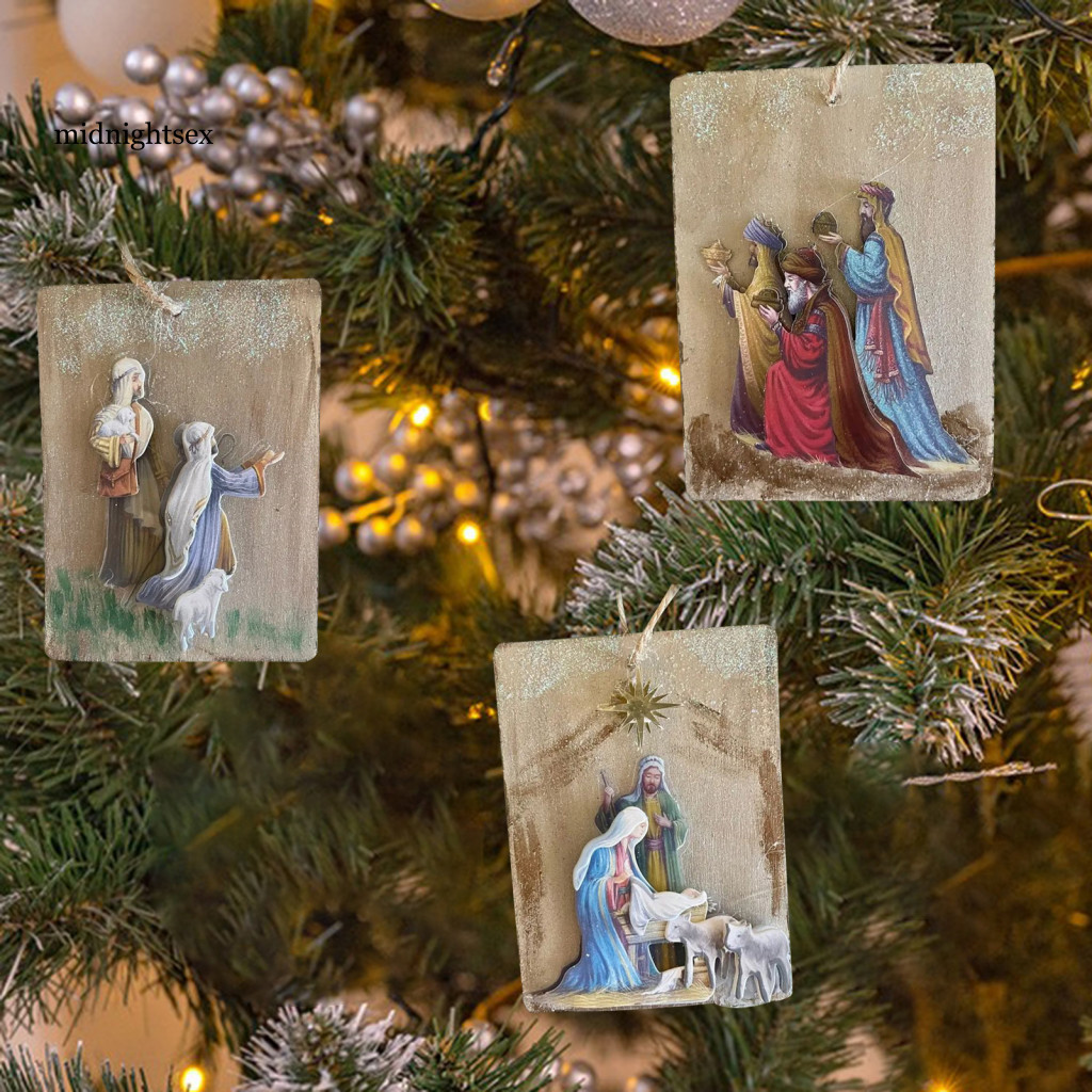 midnightsex_ Nativity Scene Decoration Nativity Decoration Set ...