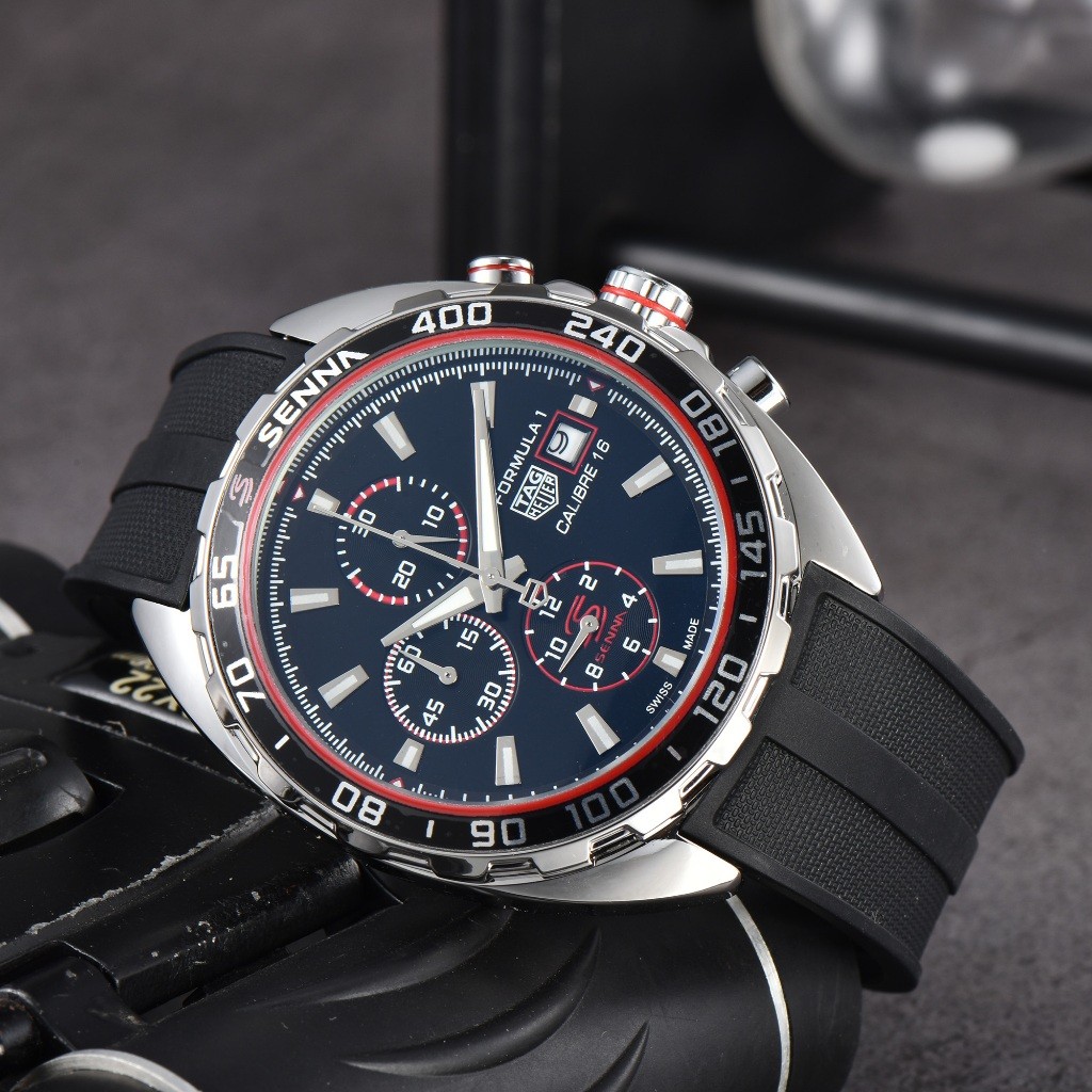 Tag heuer Fashion Trend Wrist Watch Quartz Movement Chronograph ...