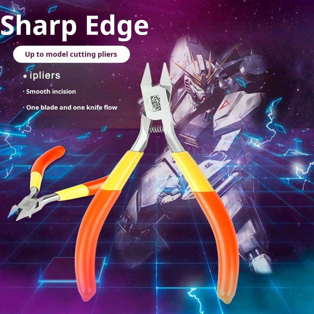 Durable Sharp Single Blade Flush Cutter Pliers Cut Flat Ultra thin ...