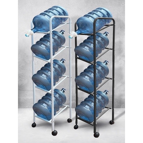 Df67tf Gallon Rack Stacking 4 Gallon Places Stacking Iron on Wheels ...