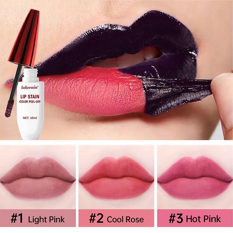 Peel Off Lip Stain Lightweight Peeling Lipstick Matte Peel Off Lip ...
