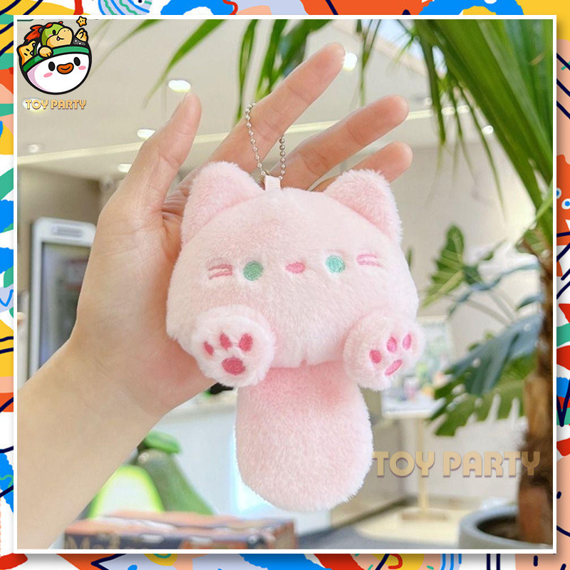 【⭐24h⭐Cat Keychain】Plush Brooch Stuffed Cute Cat Plush Doll, Doll ...