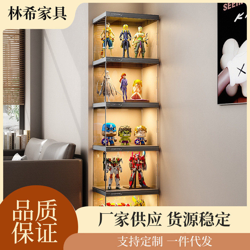 Hand-Made Lego Display Cabinet Model Toy Gundam Storage Rack Imitation ...