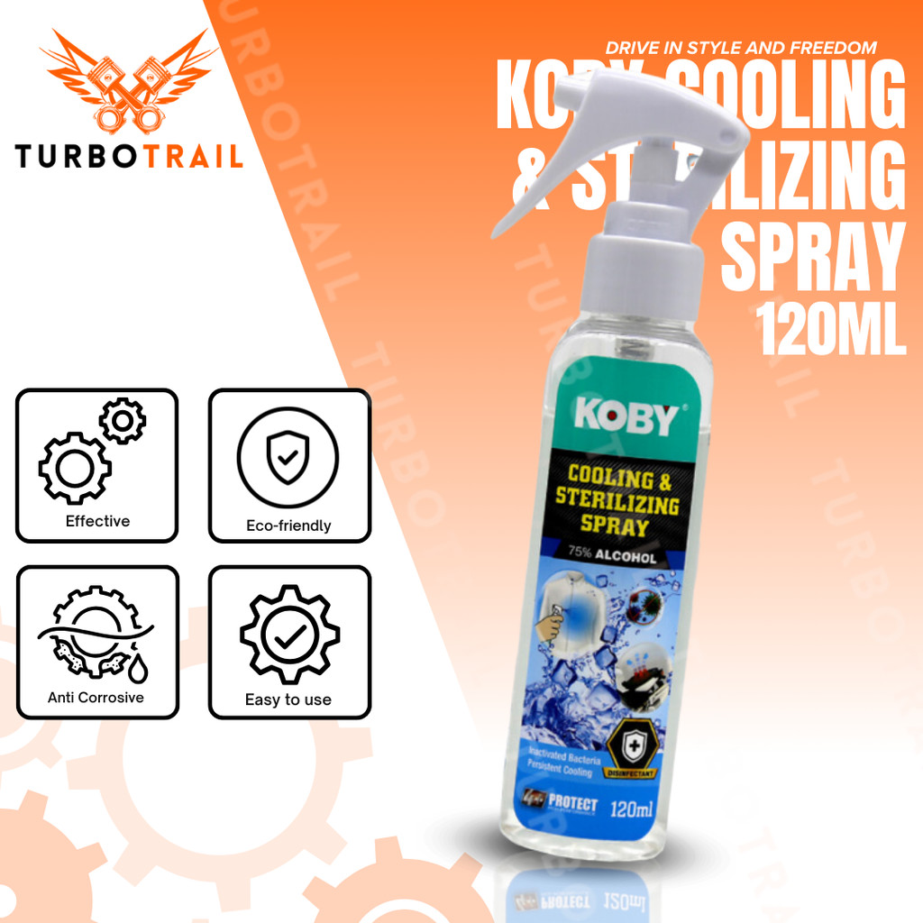 KOBY COOLING AND STERILIZING SPRAY 120ML | Shopee Philippines