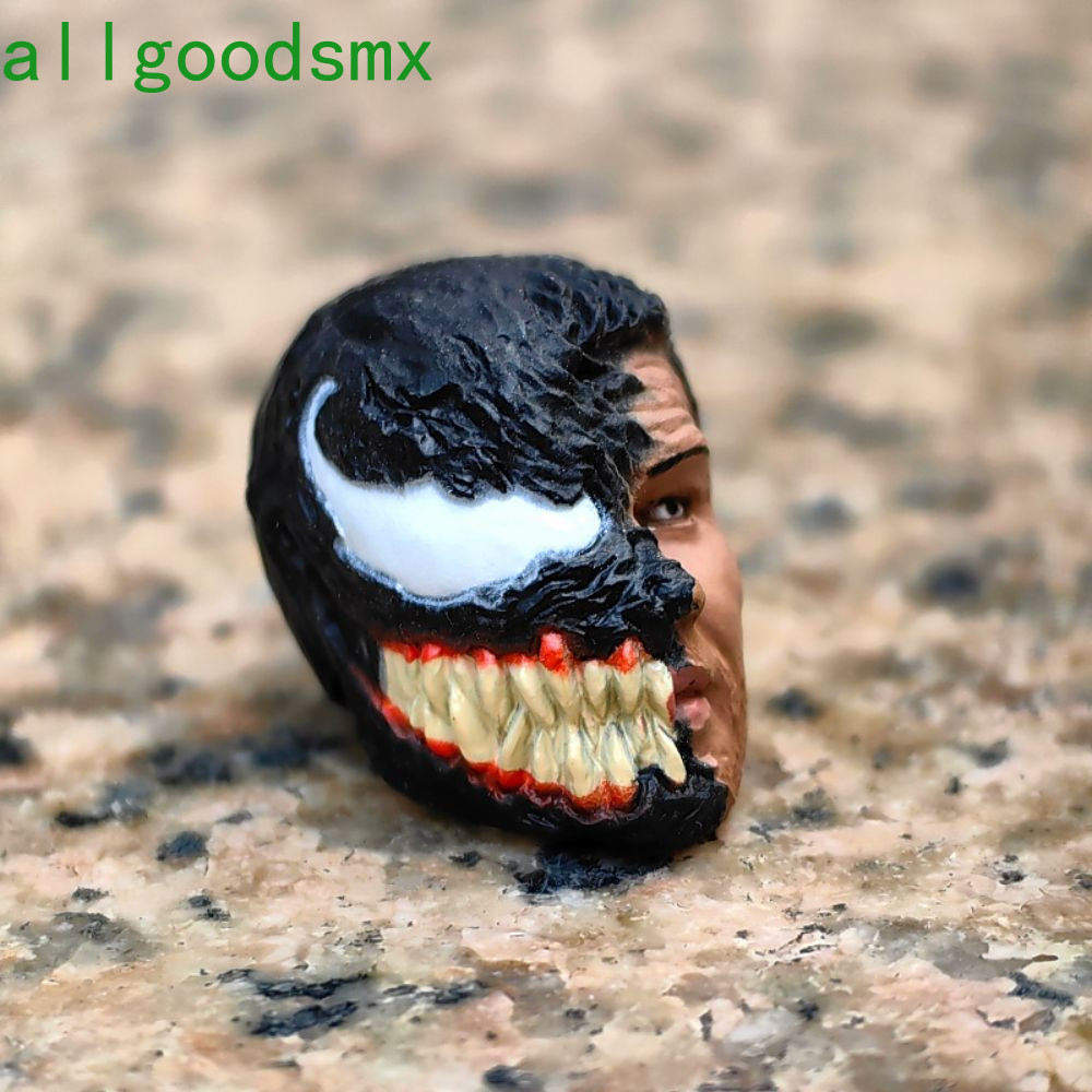 ALLGOODS Venom Head Model, Hand Carving Movie Edition Venom Head ...