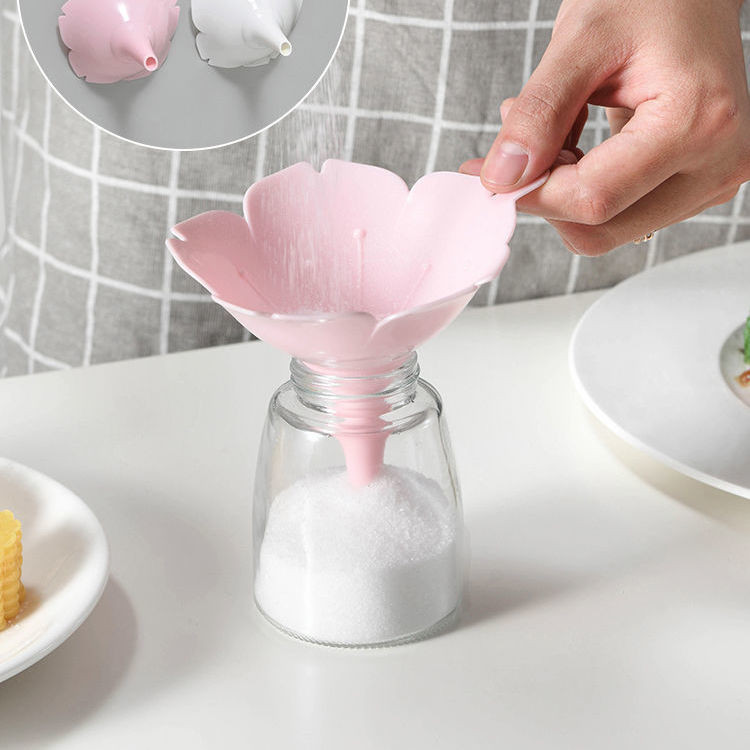 Japanese Style Cherry Blossom Funnel Kitchen Plastic Funnel Large ...